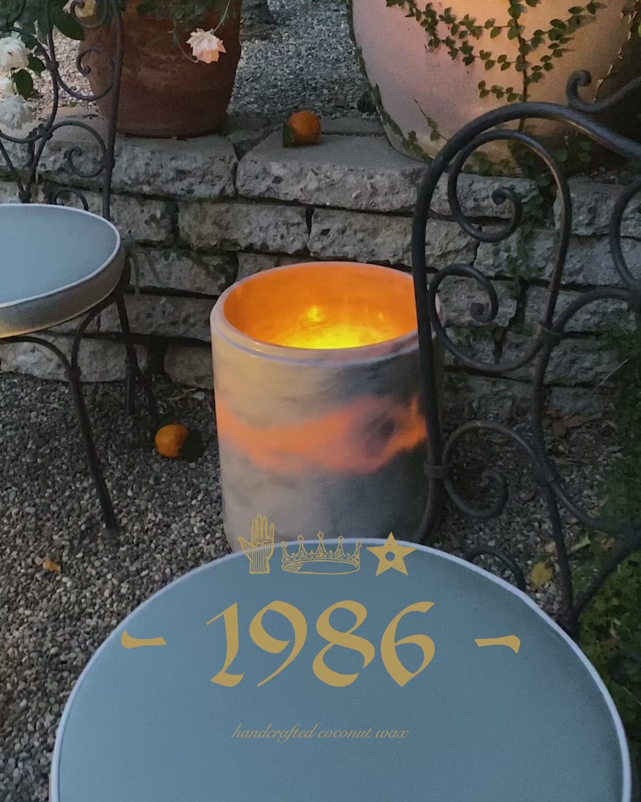 "07" Candle/Table – 1986 Home